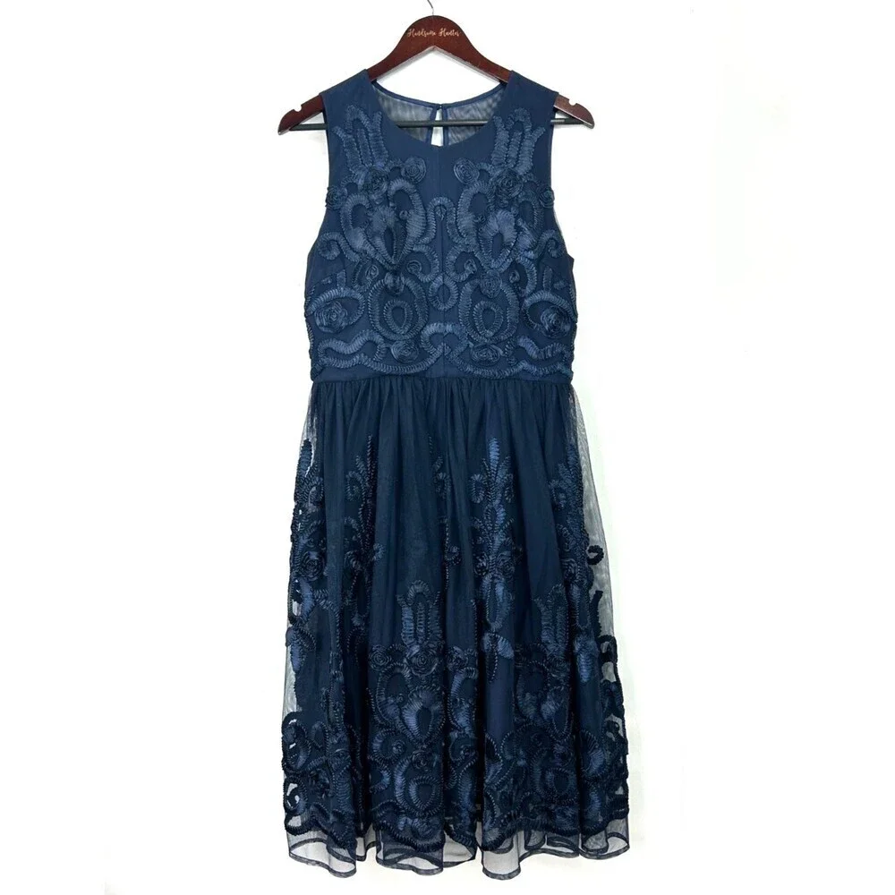 Badgley Mischka | Dresses | Belle Badgley Mischka Vara Dress Sleeveless ...